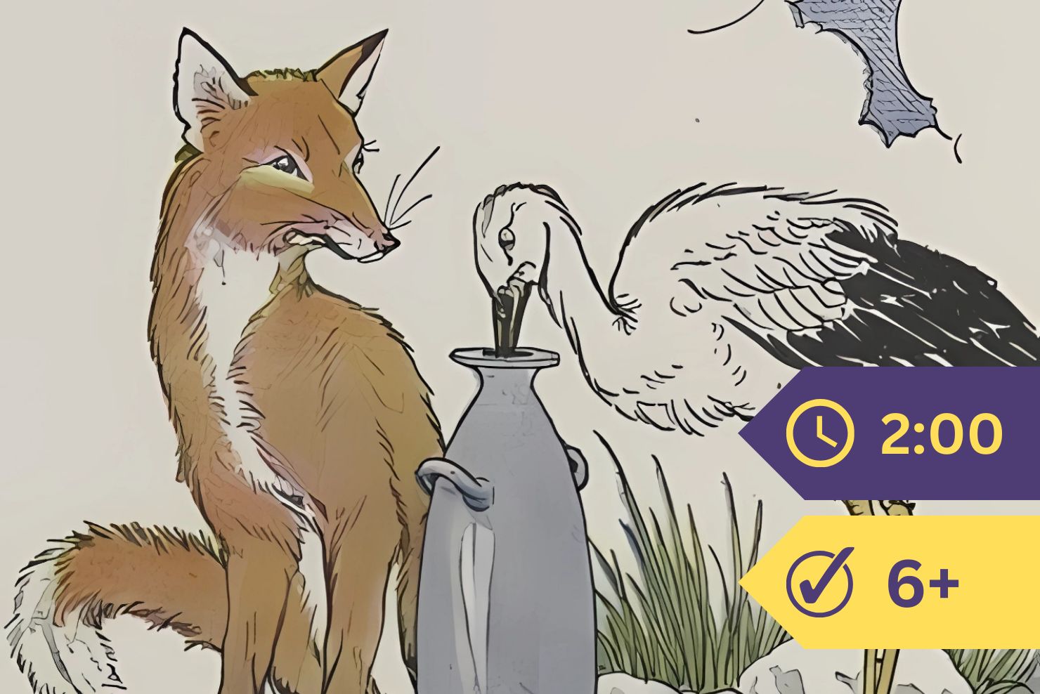 The Fox And The Stork | Read Free Online