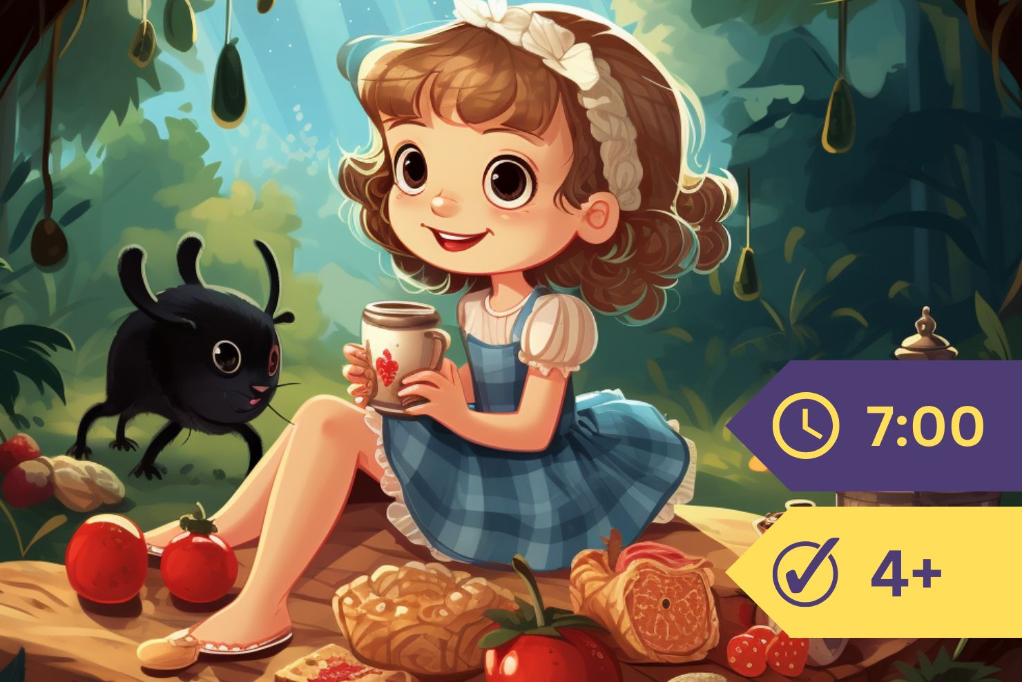 Little Miss Muffet (Nursery Rhyme) | Read Free Online
