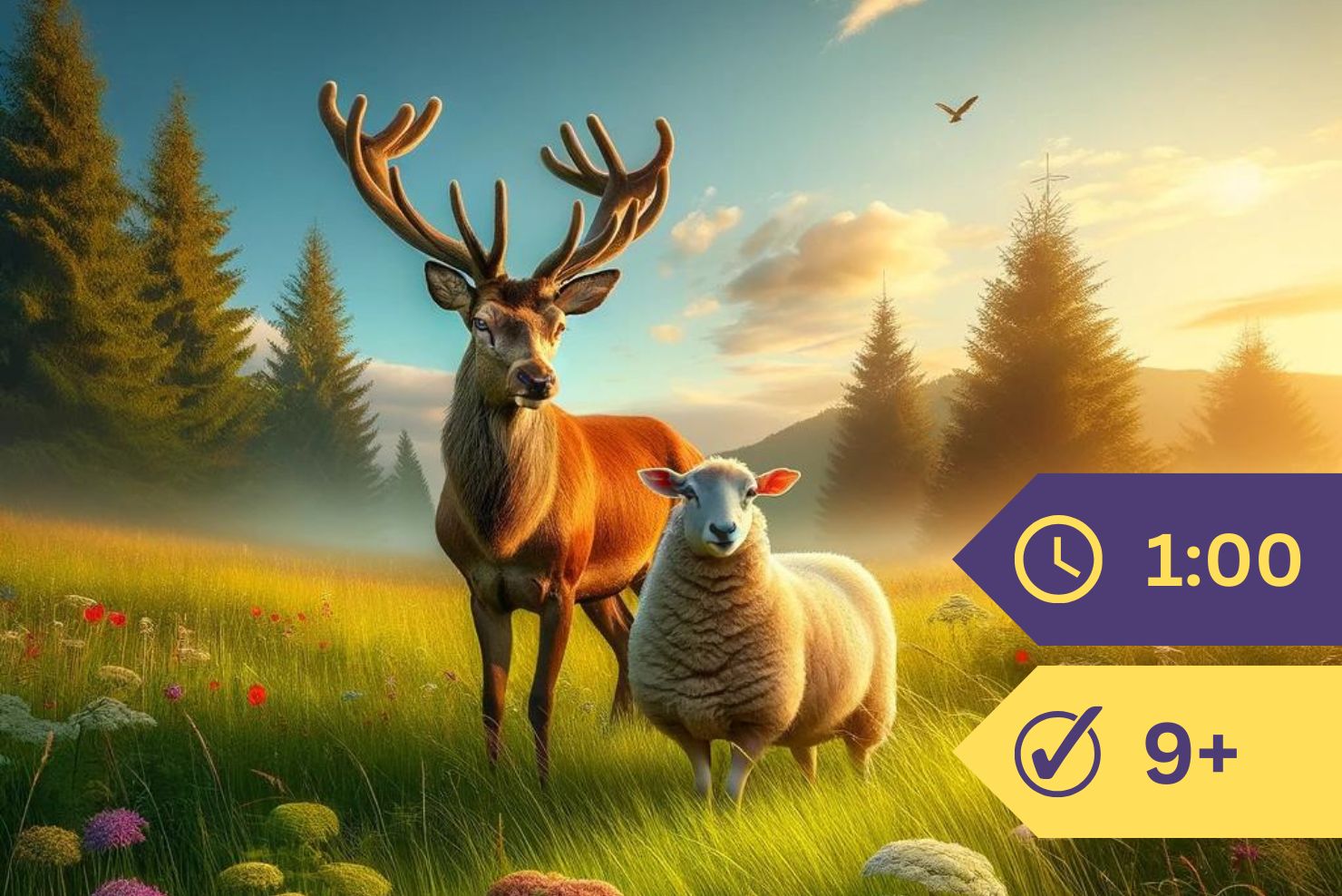 The Stag, the Wolf, and the Sheep | Read Free Online