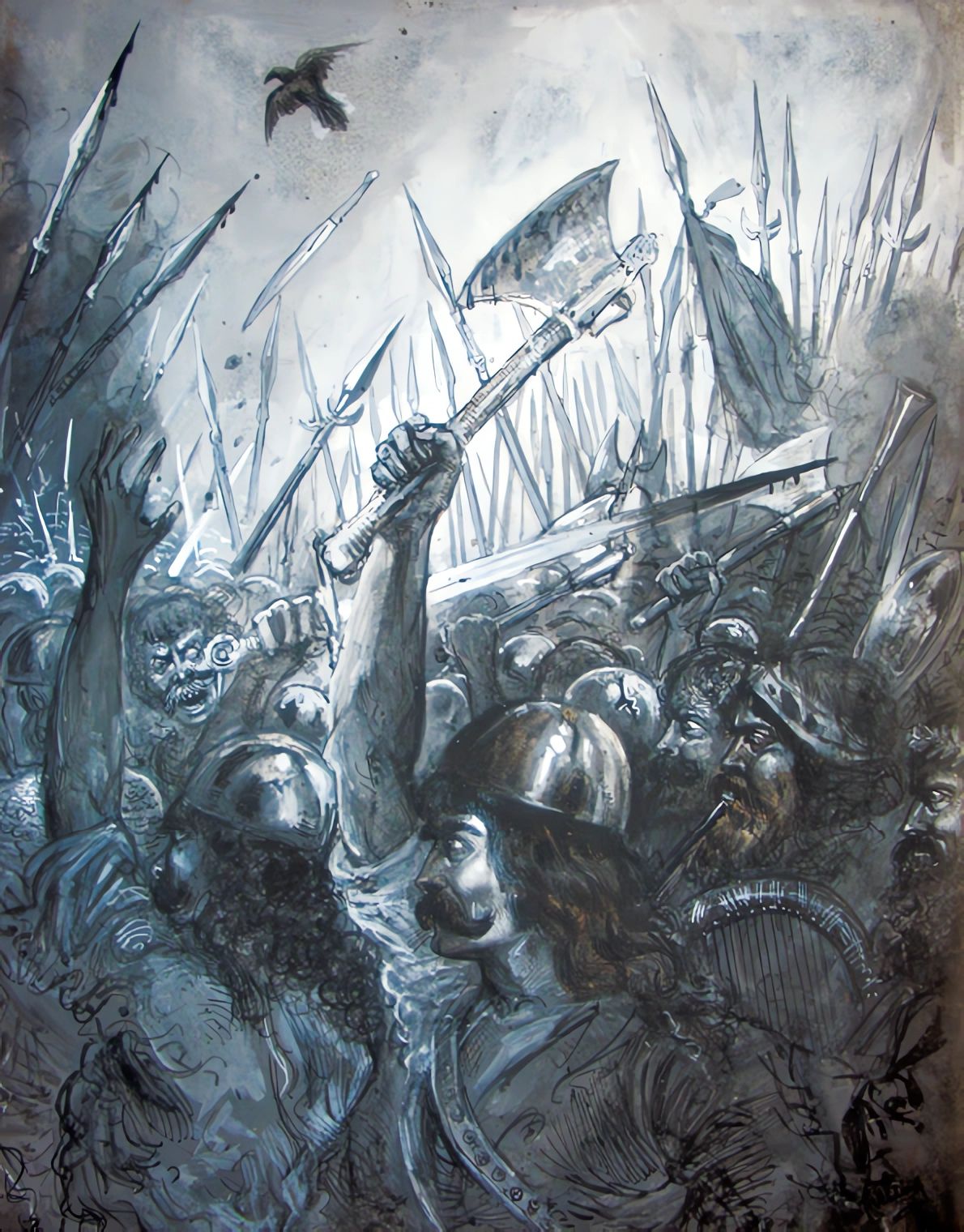 The Raven (Nevermore) by Edgar Allan Poe - Ririro