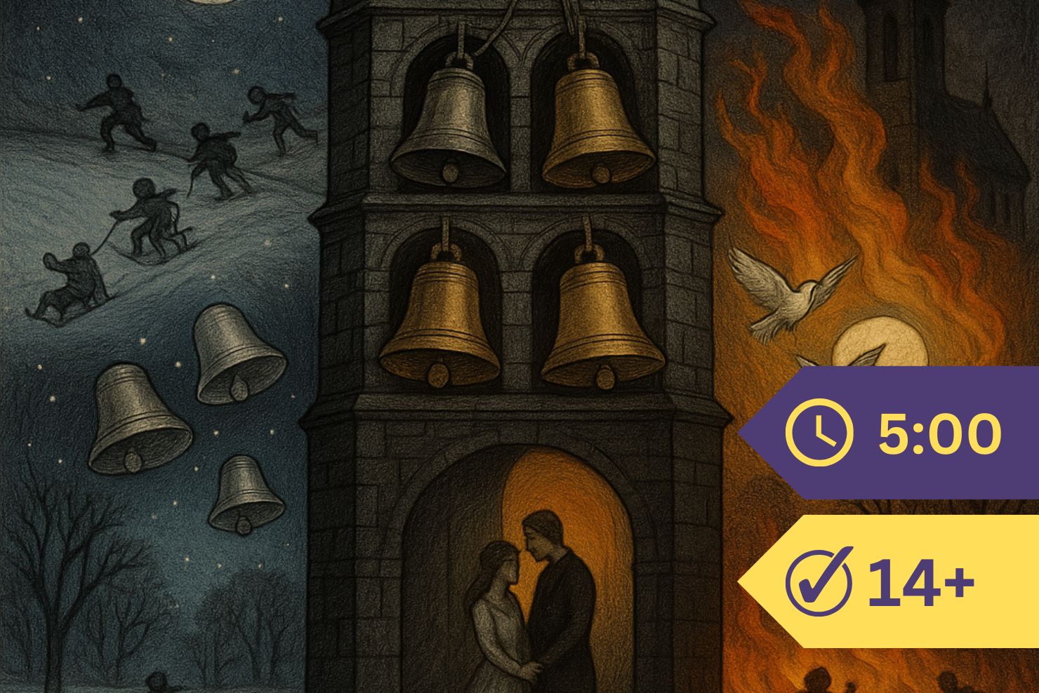 The Bells | Poems by Edgar Allan Poe - Ririro