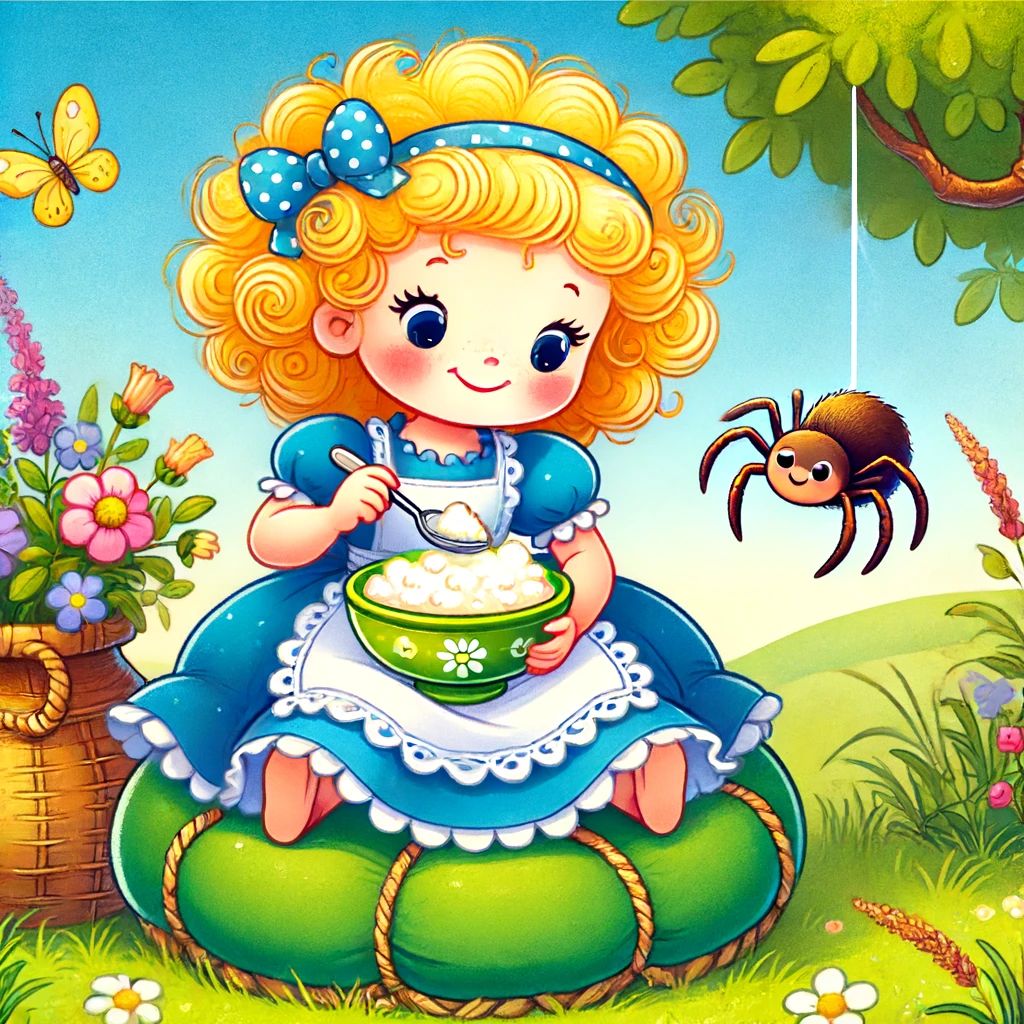 Little Miss Muffet (Nursery Rhyme) ? Read Free Online | Audio & PDF ...