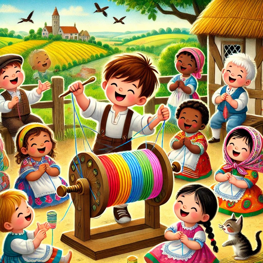 Wind the Bobbin Up (Nursery Rhyme) | Read Free Online - Ririro