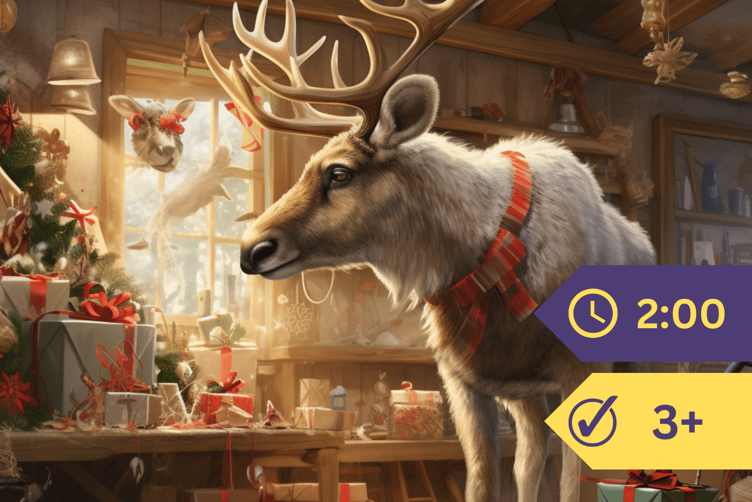 The Curious Reindeer and the Jack in the Box | Read Free Online