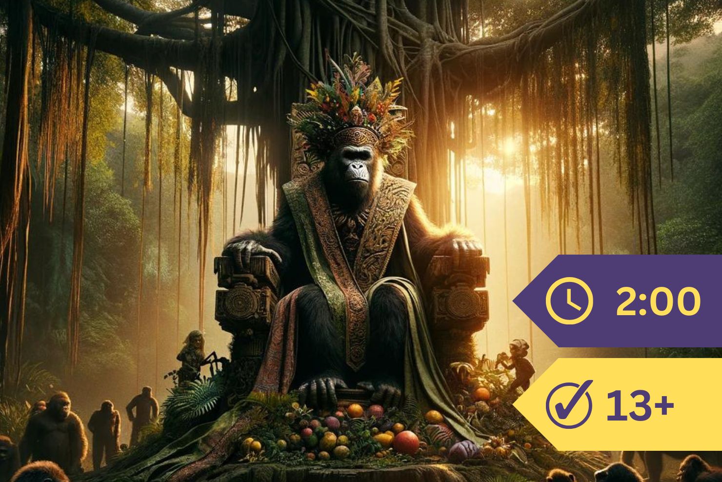 The Apes and the Two Travelers 📚 Read Free Online | Audio & PDF Available