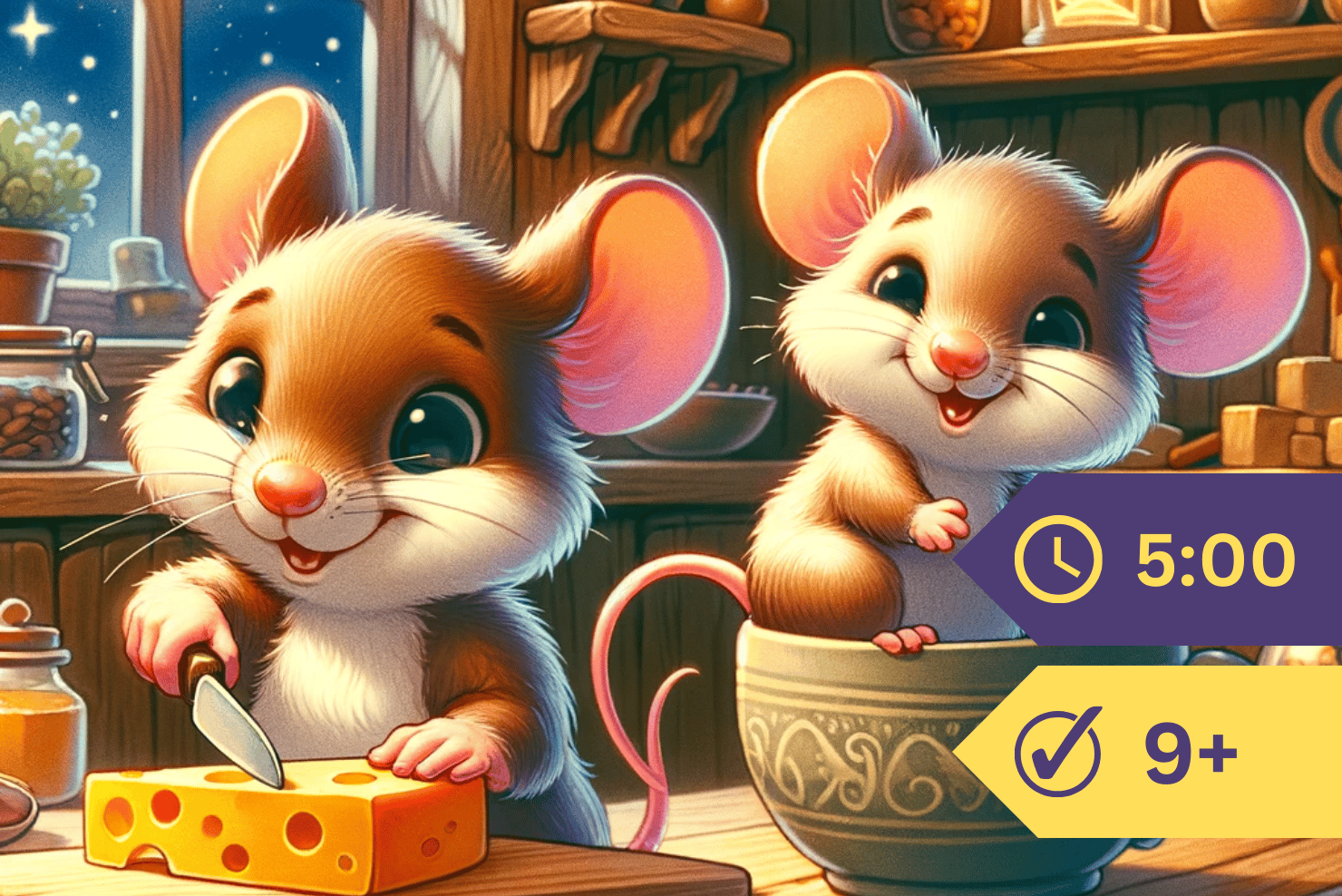 Titty Mouse And Tatty Mouse 📚 Read Free Online | Audio & PDF Available