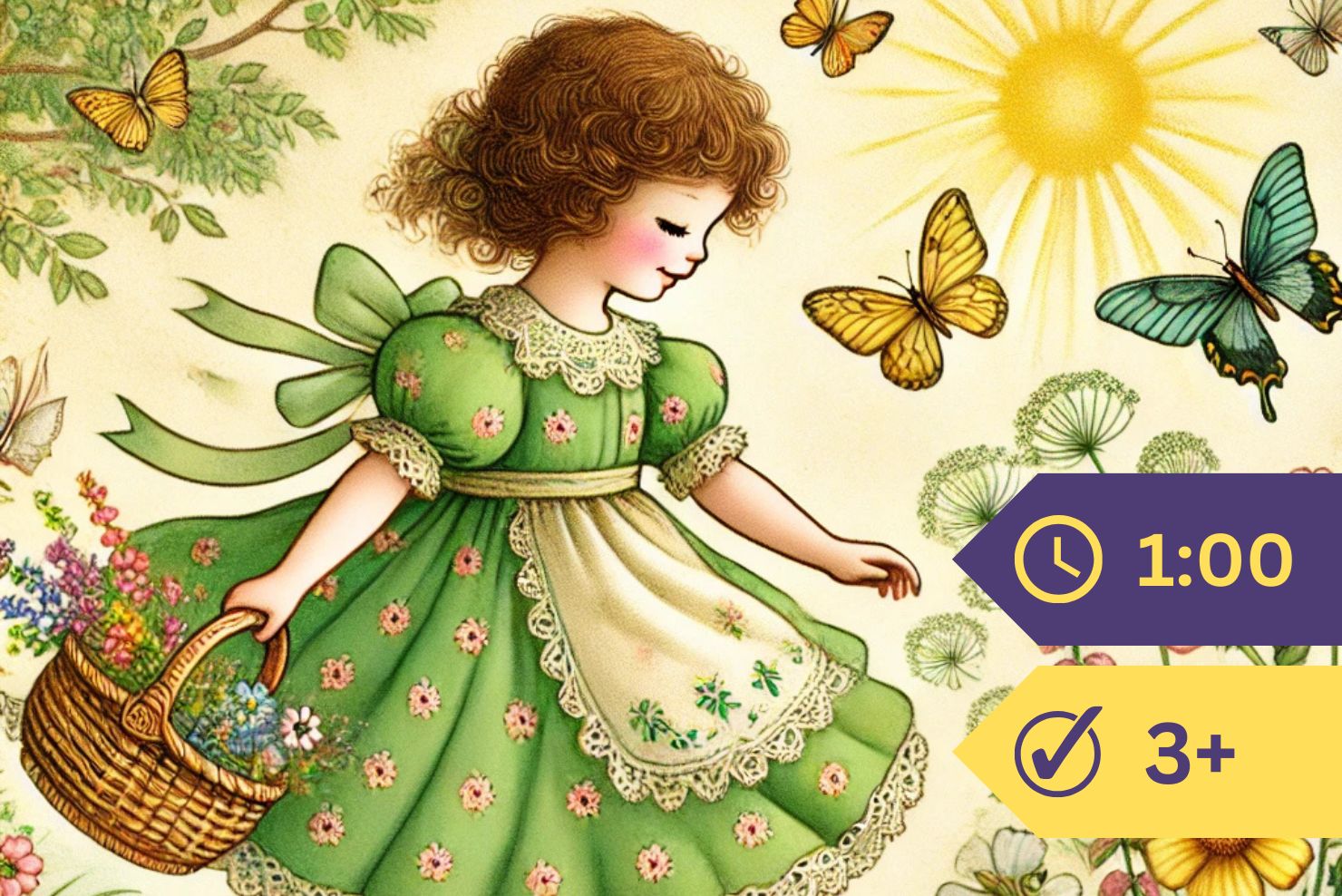 A-Tisket, A-Tasket (Nursery Rhyme) - Ririro