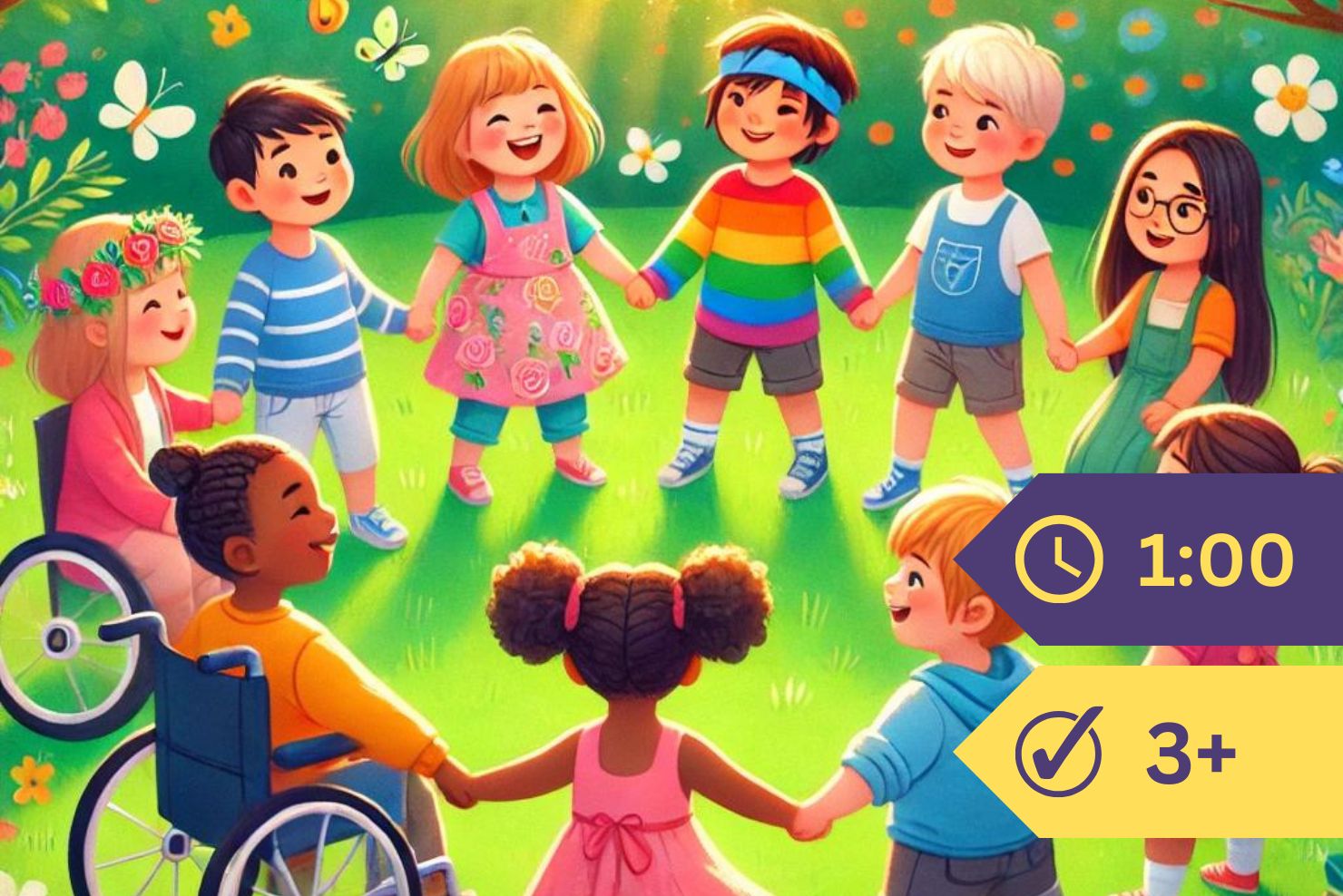 Ring Around The Rosy (Nursery Rhyme) - Ririro