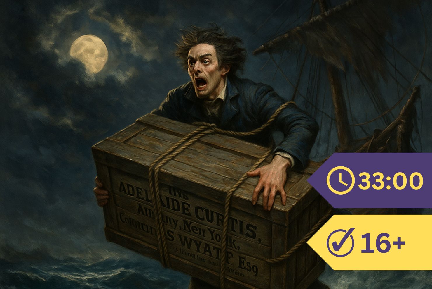 The Oblong Box | Edgar Allan Poe Stories - Ririro