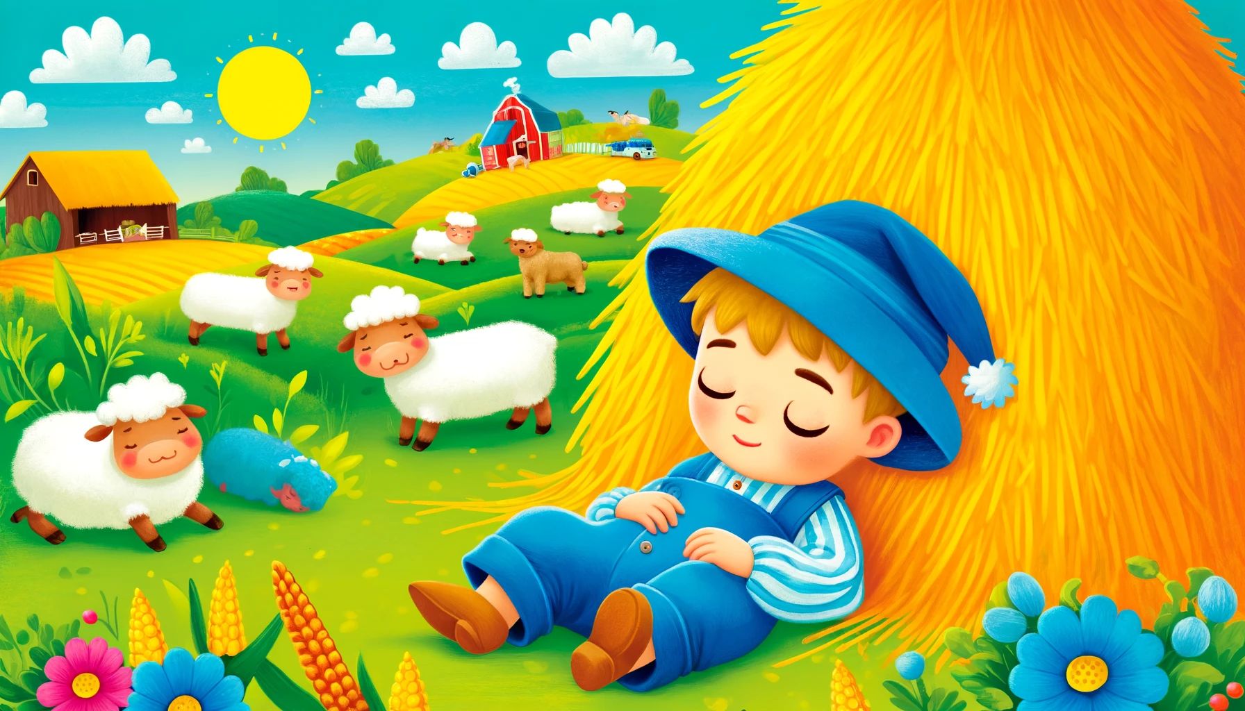 Little Boy Blue (Nursery Rhyme) | Read Free Online - Ririro