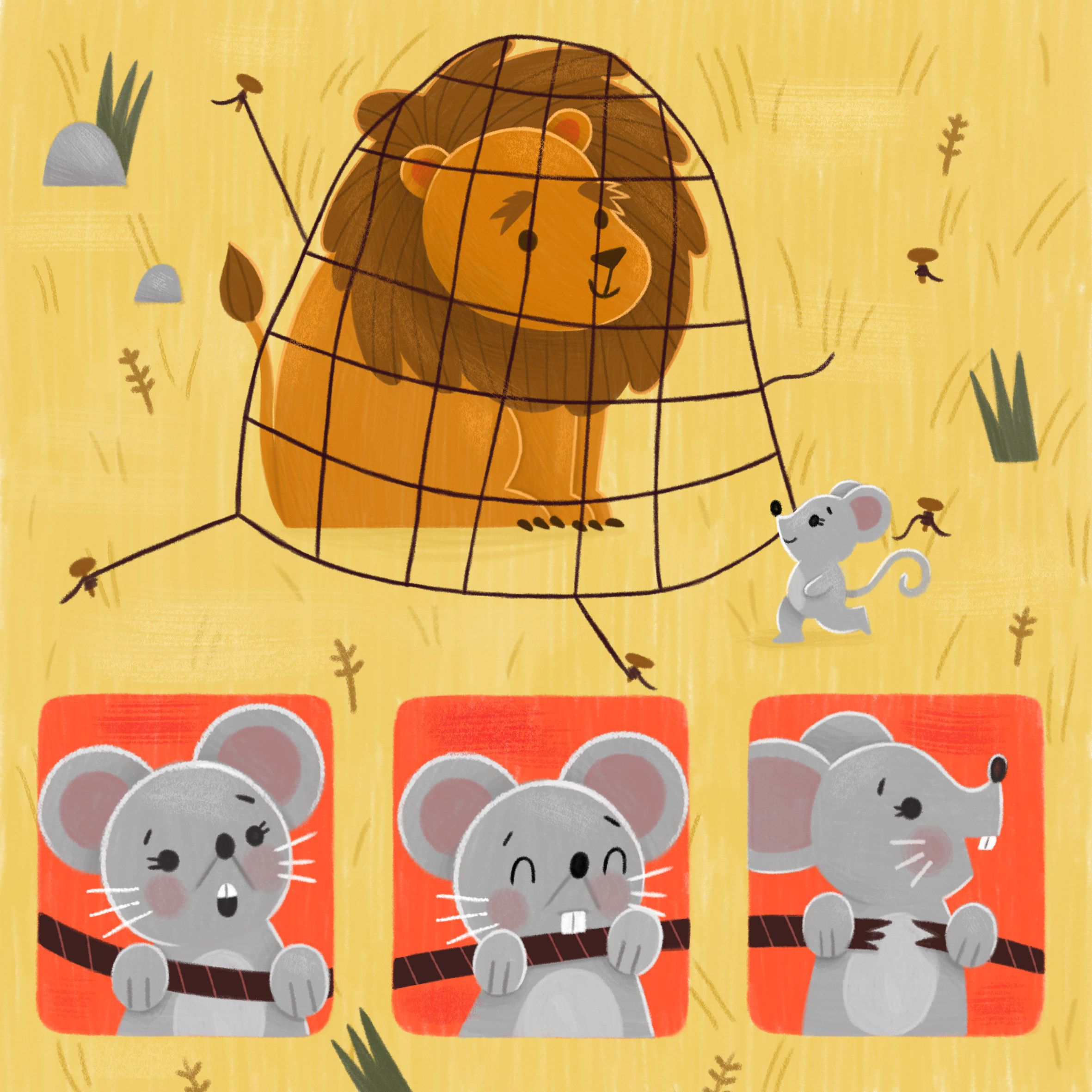 El león y el ratón | Leer gratis en línea