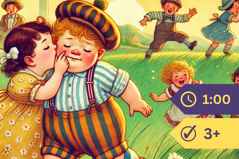 Georgie Porgie (Nursery Rhyme) | Read Free Online - Ririro