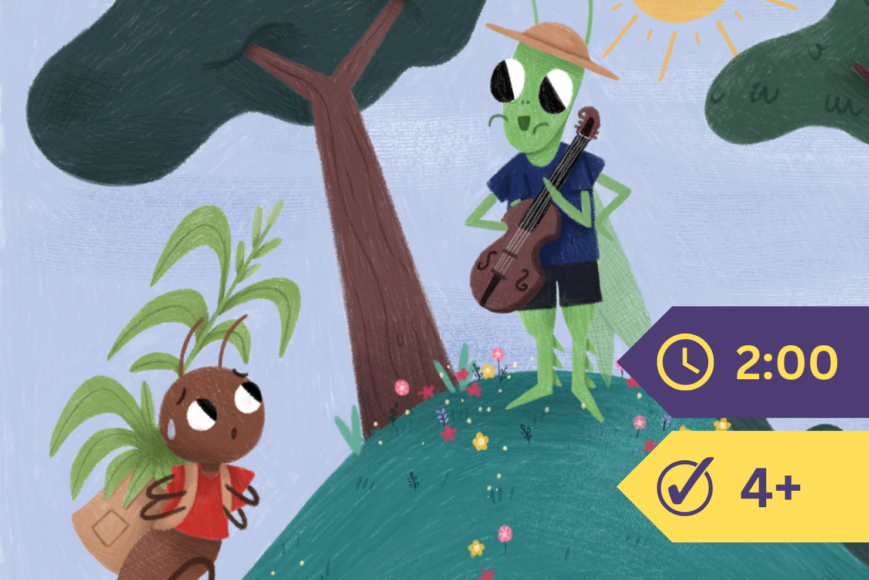 The Ants And The Grasshopper – Aesop’s Fable | Ririro