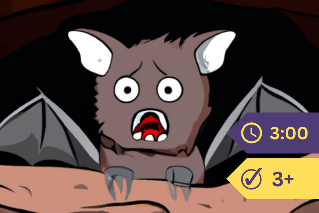 Benny the Scared Bat – Free Short Story for Kids | Ririro