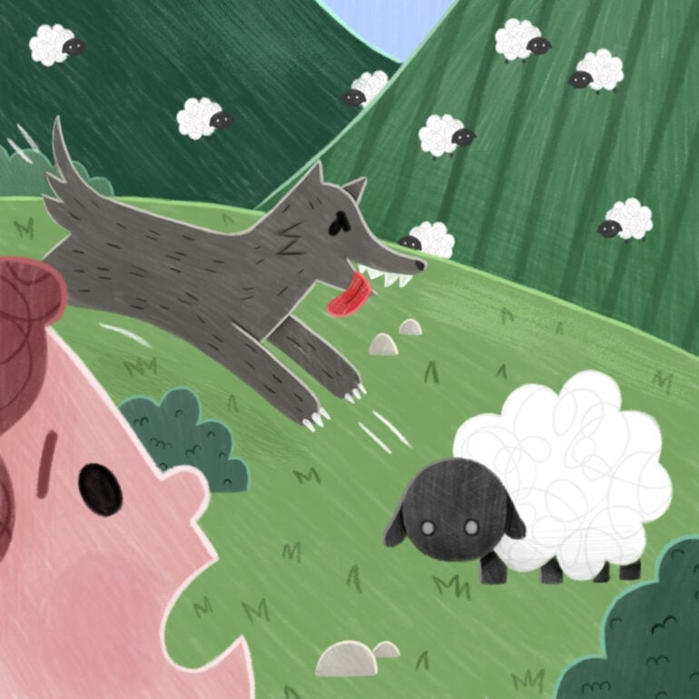 L’Enfant qui criait au loup – Fable d’Ésope à lire en ligne