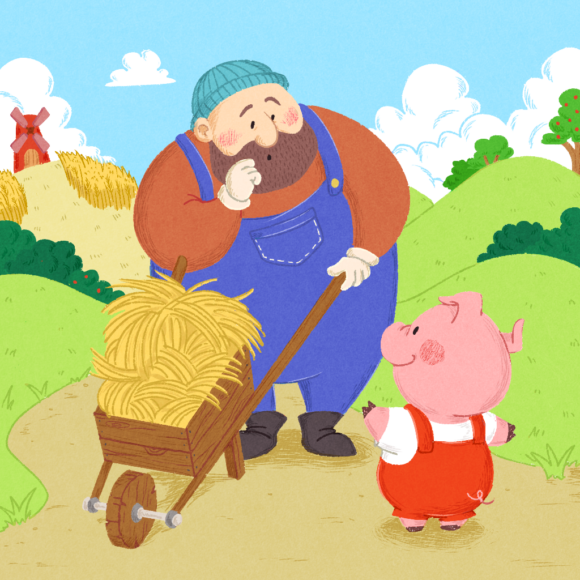 Los tres cerditos – Joseph Jacobs | Leer cuento gratis