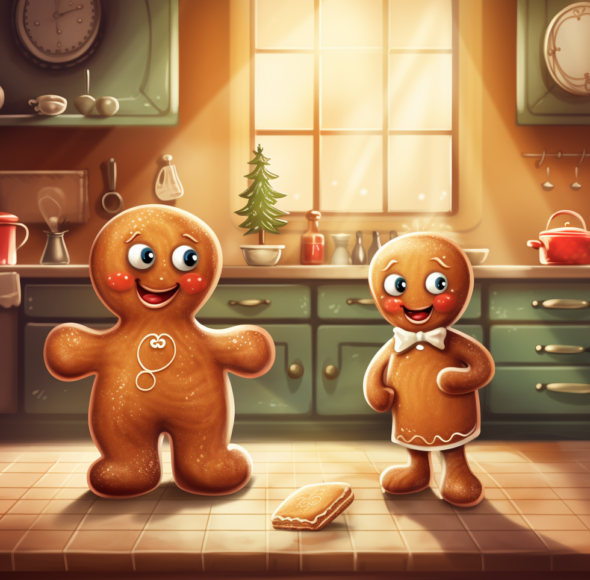 The Gingerbread Boy And Girl – Laura Rountree Smith