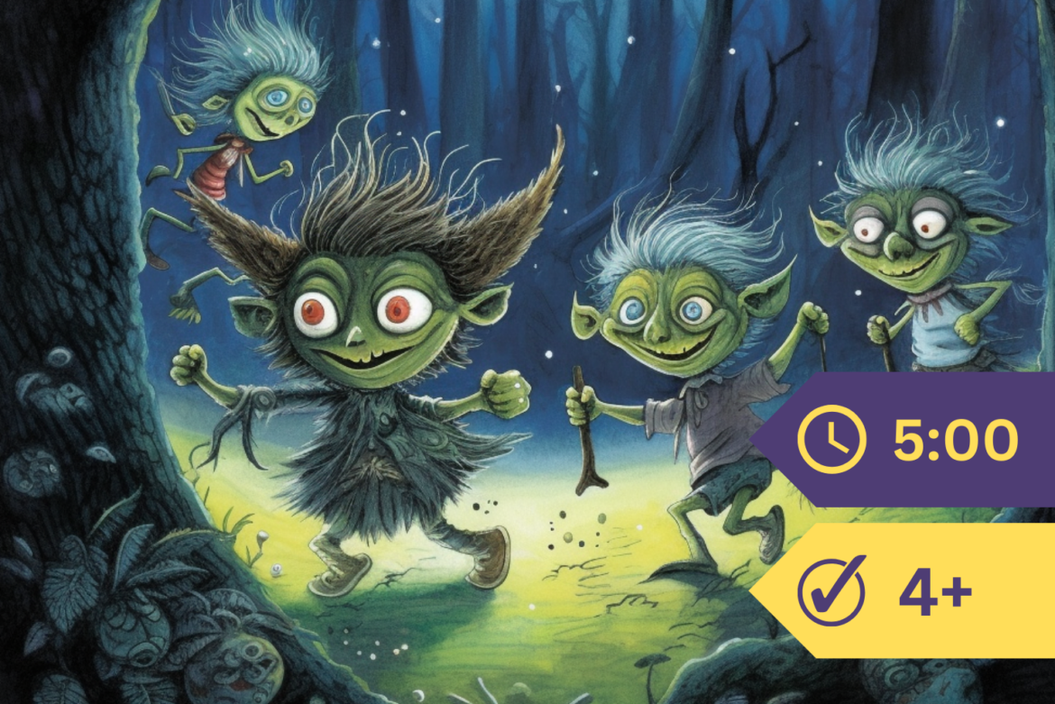 The Goblins, The Fairies, And The Moon – Abbie Phillips Walker