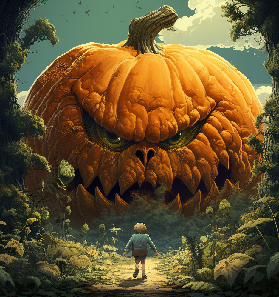 The Pumpkin Giant by Mary E. Wilkins Freeman