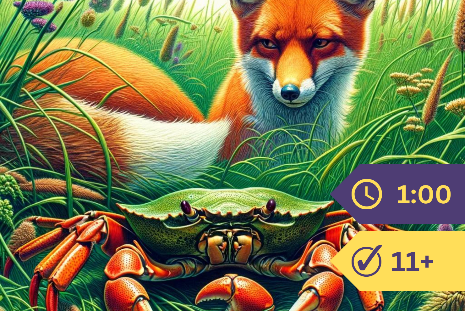 The Crab and the Fox – Aesop’s Fable | Read Free Online
