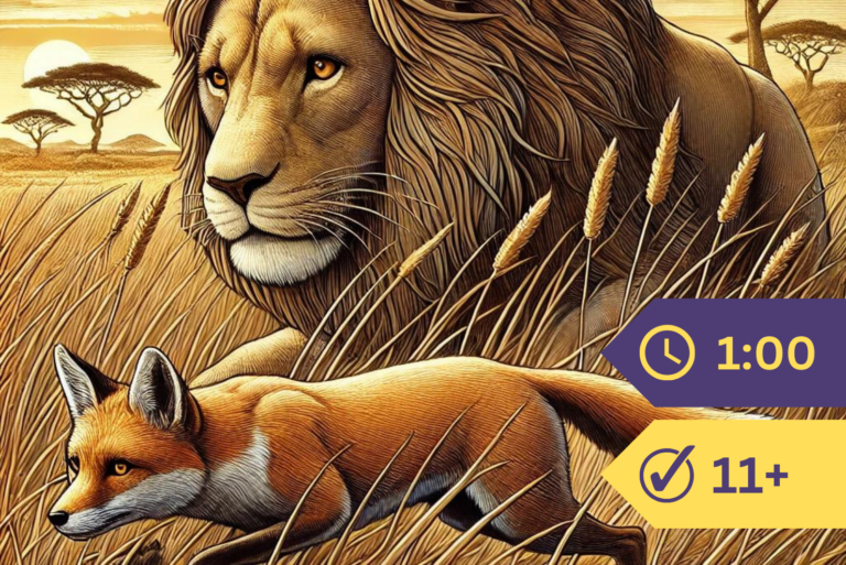 The Lion and the Fox – Aesop’s Fable | Read Free Online