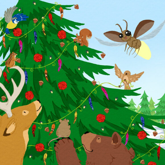 El árbol de Navidad de los animales – John P. Peters