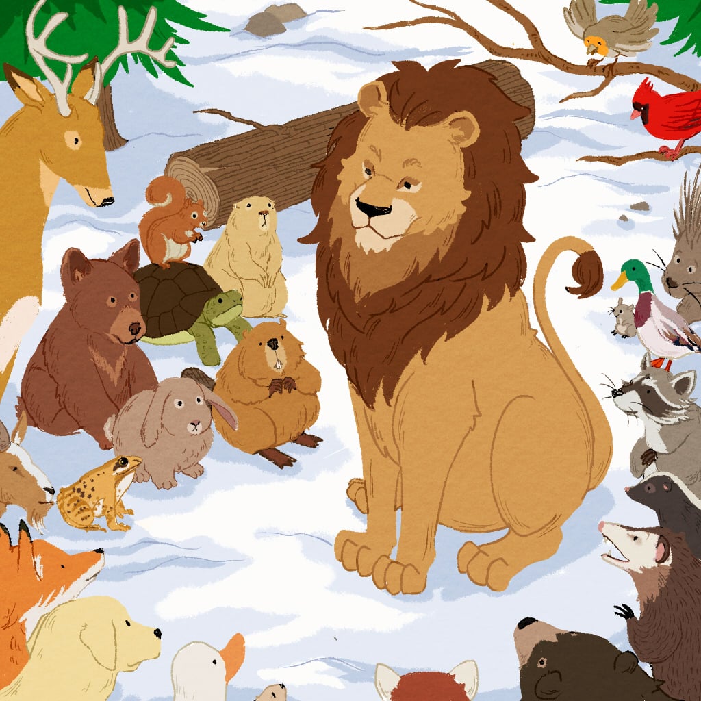 El árbol de Navidad de los animales – John P. Peters