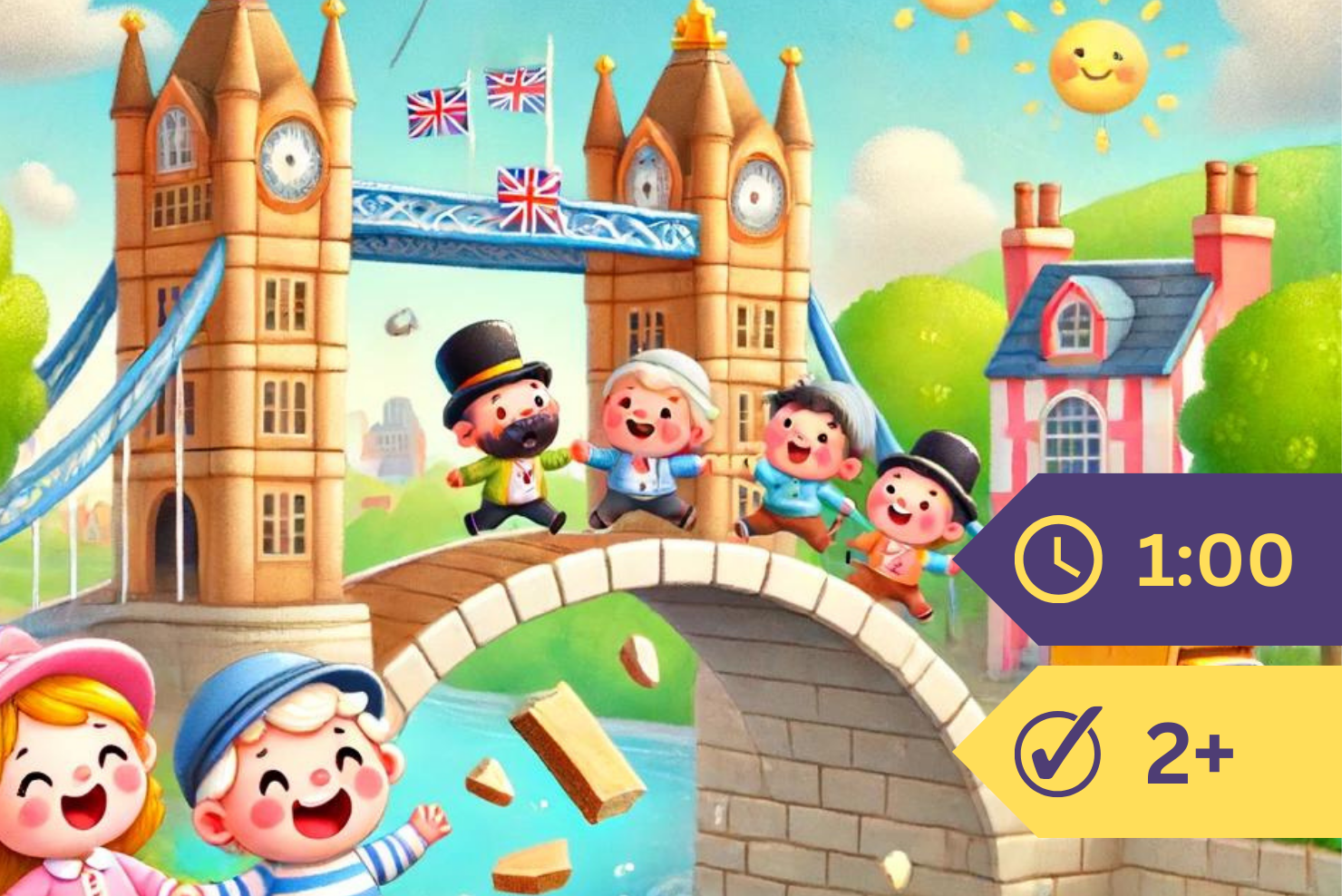 London Bridge is Falling Down (Nursery Rhyme) - Ririro