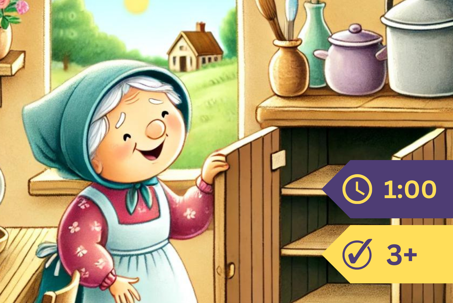 Old Mother Hubbard (Nursery Rhyme) - Ririro