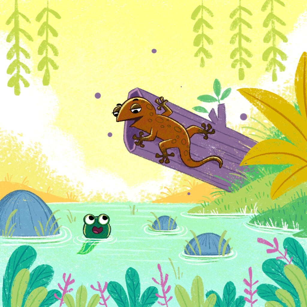 El pequeño renacuajo – Katharine Pyle | Cuento corto gratis