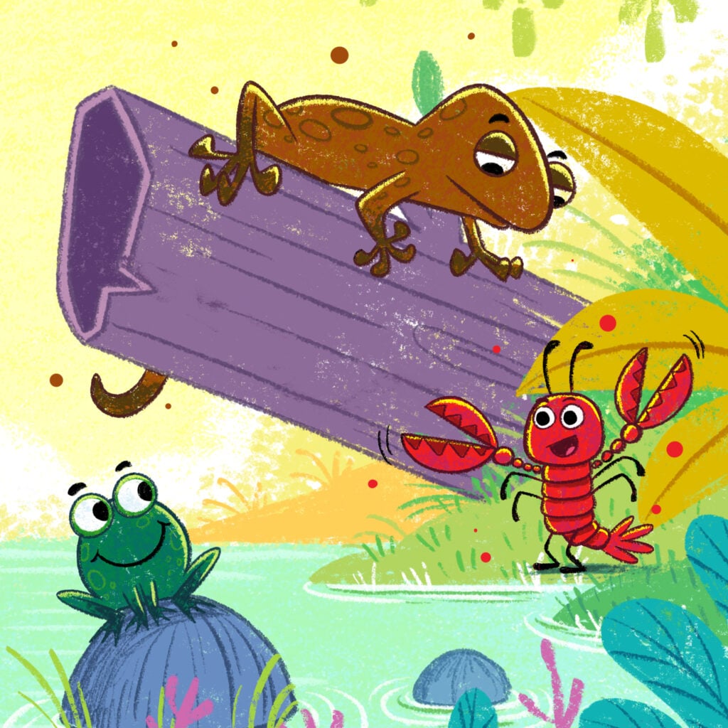 El pequeño renacuajo – Katharine Pyle | Cuento corto gratis