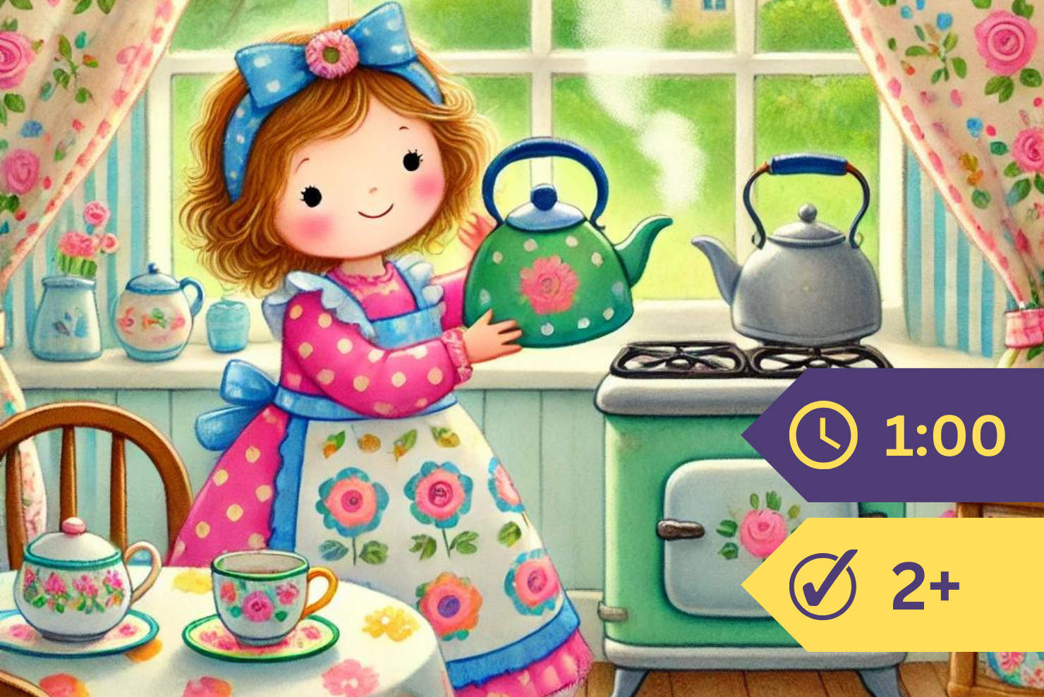 Polly Put the Kettle On (Nursery Rhyme) | Read Free Online - Ririro
