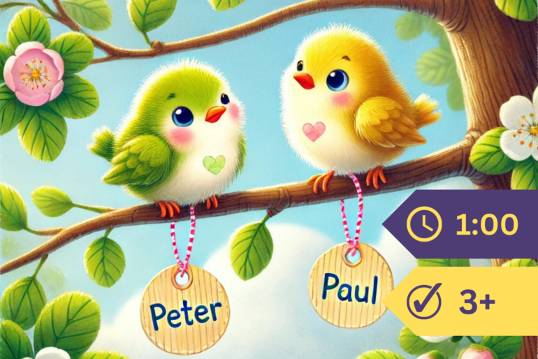 Two Little Dickie Birds (Nursery Rhyme) - Ririro
