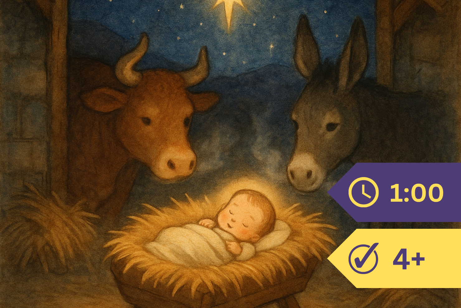 Away in the Manger | Read Free Online Christmas Carols - Ririro